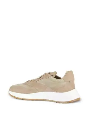 Hogan Panelled Lace-up Sneakers