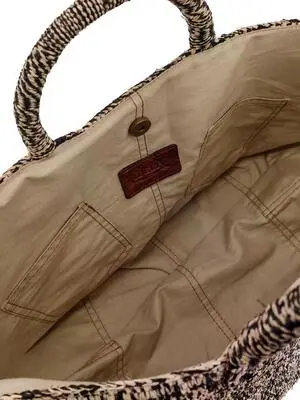 IBELIV Raffia Bucket Bag - Neutrals