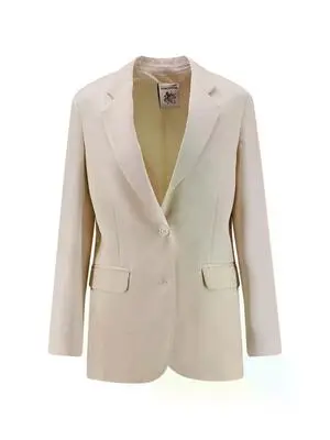 SEMICOUTURE Two-button Blazer With Flap Pockets