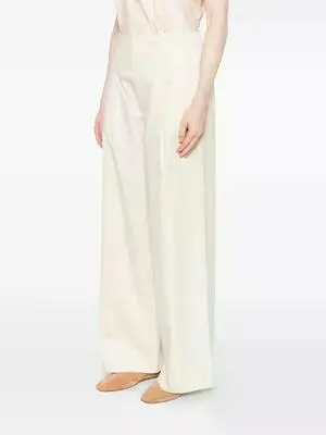 SUSANNE BOMMER Pleated Wide Leg Trousers