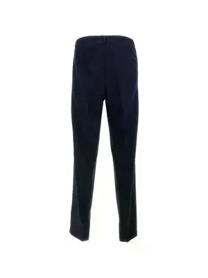 CELLAR DOOR Pleated Trousers - Blue