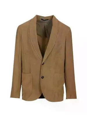 Giorgio Armani Notched Pocket Blazer - Neutrals