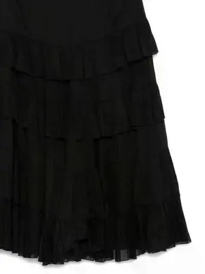 Prada Tiered Maxi Skirt