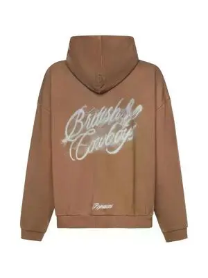 REPRESENT British Cowboys Cotton Hoodie - Brown