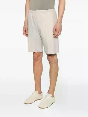Zegna Elasticated Waistband Shorts - Neutrals