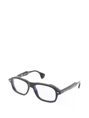 SESTINI EYEWEAR Shiny Ventitre Rectangle-frame Glasses