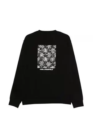 Karl Lagerfeld Ribbed Sweatshirts Hoodies For Men