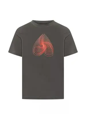 Moose Knuckles Graphic-print T-shirt - Grey