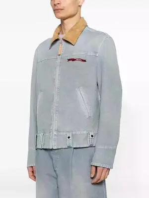 Marni Contrast Collar Zip-fastening Jacket