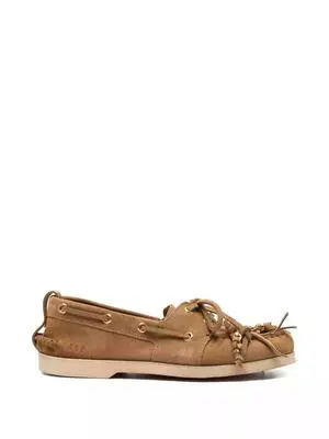 GOLDEN GOOSE Cruise Loafers With Tassel Detail - Brown