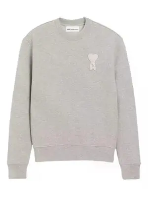 AMI Paris De Coeur Sweatshirt - Grey