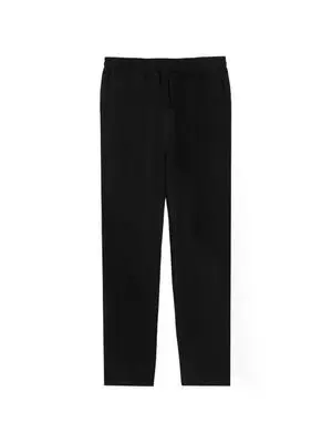 AMI Paris Blended Linen Elasticated Waist Trousers