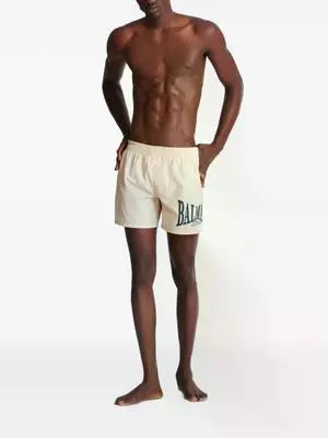 Balmain Printed Swim Shorts