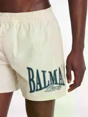 Balmain Printed Swim Shorts