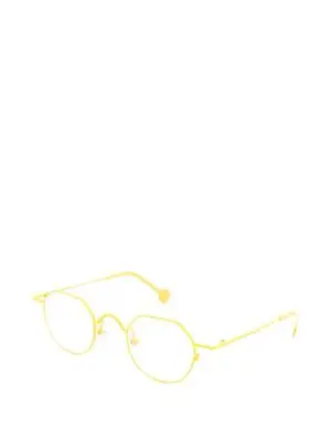 L.A. EYEWORKS Geometric-frame Glasses