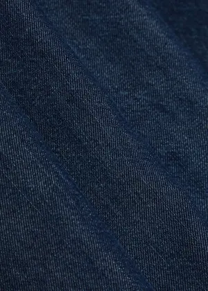Good American Halterneck Denim Mini Dress