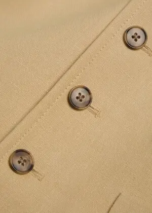Polo Ralph Lauren Hemp Blend Waistcoat - Tan