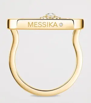 Messika So Move Oval Diamond Ring - Gold
