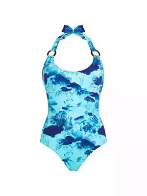 Vilebrequin Coral Reef One-piece Swimsuit - Blue