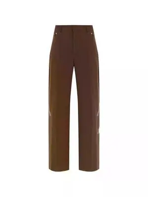 Adidas Logo Detail Wide Leg Trousers