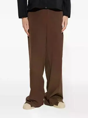 Adidas Logo Detail Wide Leg Trousers