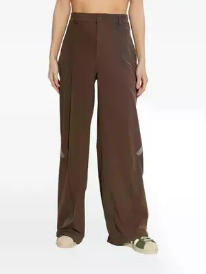 Adidas Logo Detail Wide Leg Trousers