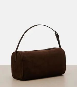 THE ROW 90s Suede Top-handle Bag - Brown