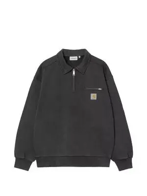 Carhartt Work In Progress Half Zip Sweatshirt - Grey
