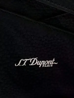 S.t. Dupont Neo Capsule Grained-leather Messenger Bag