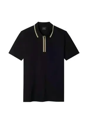 MPS Striped-trim Polo Shirt