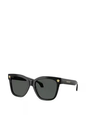 Versace Medallion Square-frame Sunglasses