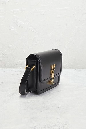 Saint Laurent Small Solferino Satchel Bag - Nero