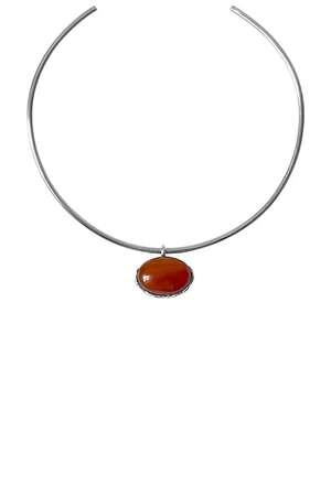 CORALI Embleme Grande Collier With Carnelian