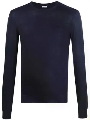 Malo Fine Knit Jumper - Blue