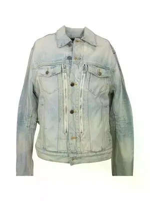 Amiri Mx2 Trucker Zipped Denim Jacket