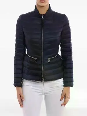 Moncler Agate Zipped Padded Jacket - Blue