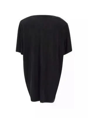 Vaquera Graphic Print T-shirt Dress - Black