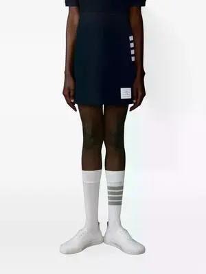 Thom Browne Logo Detail Mini Skirt