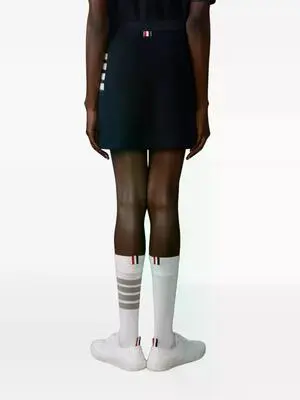 Thom Browne Logo Detail Mini Skirt