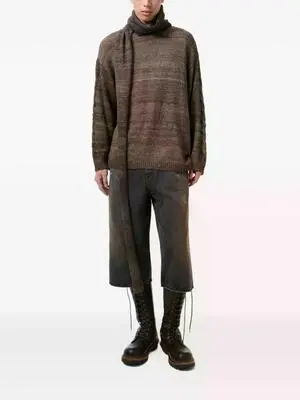 Our Legacy Crew Neck Cable Knit Sweater