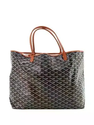 Goyard Saint Louis Coated Canvas Gm Tote Bag - Brown