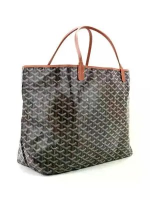 Goyard Saint Louis Coated Canvas Gm Tote Bag - Brown