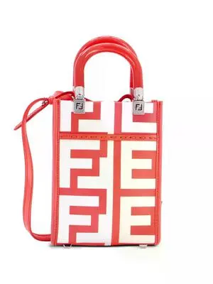 Fendi X Marc Jacobs Sunshine Shopper Mini Tote - Red