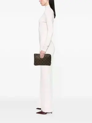 LOUIS VUITTON Monogram Canvas Etui Voyageur Pm Clutch Bag