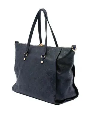 LOUIS VUITTON Monogram Empreinte Lumineuse Pm Satchel - Blue