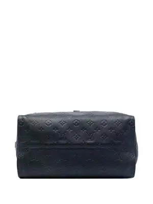 LOUIS VUITTON Monogram Empreinte Lumineuse Pm Satchel - Blue
