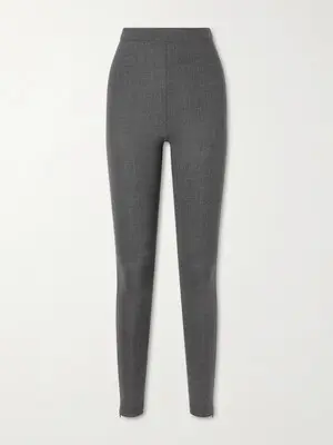 JIL SANDER Wool-blend Leggings