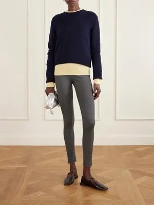 JIL SANDER Wool-blend Leggings