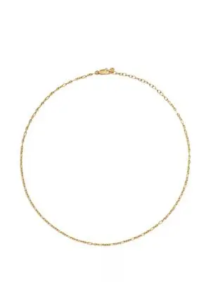 Monica Vinader Textured Chain Necklace - Gold