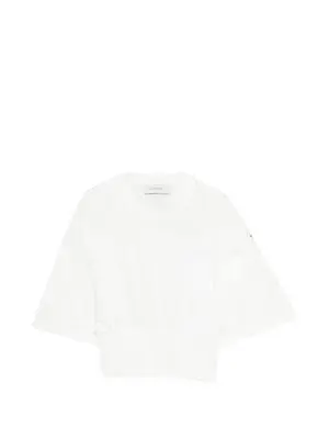 Sportmax Fosco" Ribbed-hem T-shirt